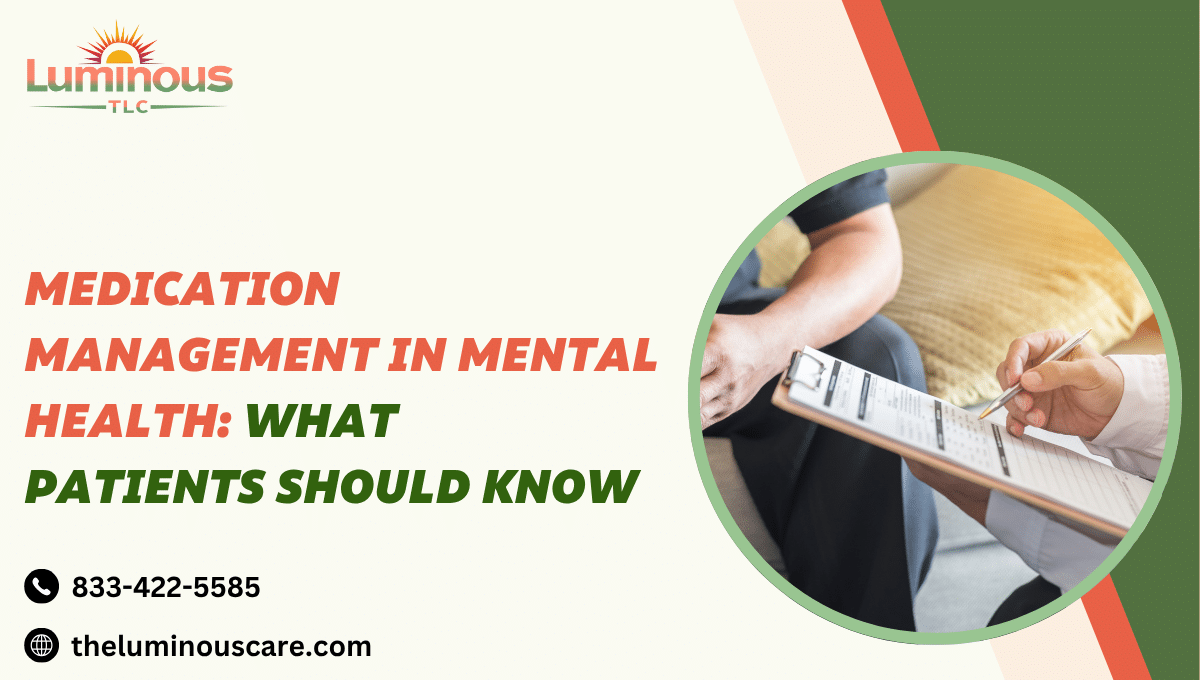 Medication Management in Mental Health: What Patients Should Know